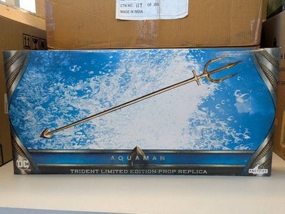 DC Aquaman Hero Trident Prop Replica by Factory Entertainment - 72" H ...