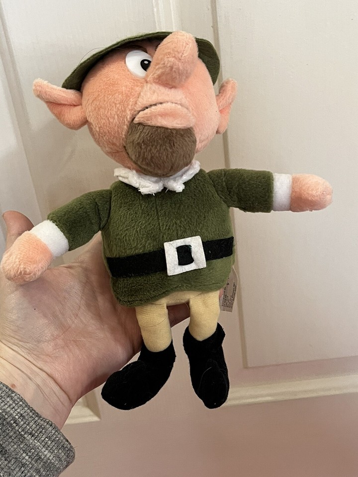 Boss Elf 9" Plush Rudolph Misfit Toys CVS 1999 Stuffins Vintage | eBay