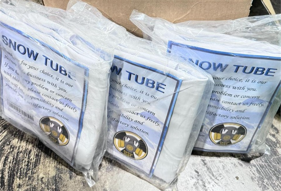 Lot of 3 Snow Tube Sled Gas Mask Design Heavy Duty 38" Winter Outdoor ...