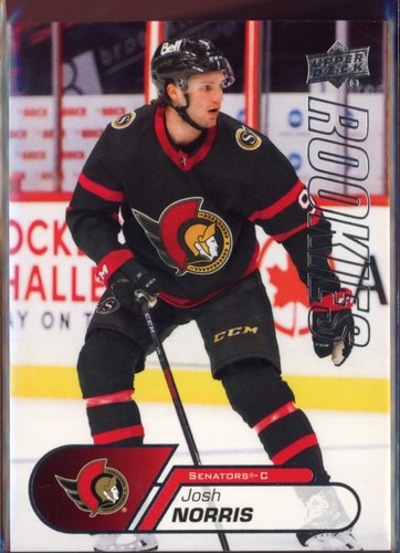 2020 Upper Deck NHL Star Rookies Box Set #9 Josh Norris RC Rookie | eBay