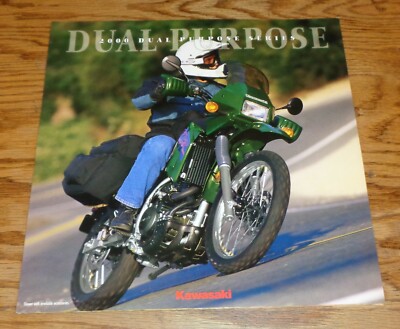 Original 2000 Kawasaki Dual Purpose Motorcycle Deluxe Sales Brochure ...
