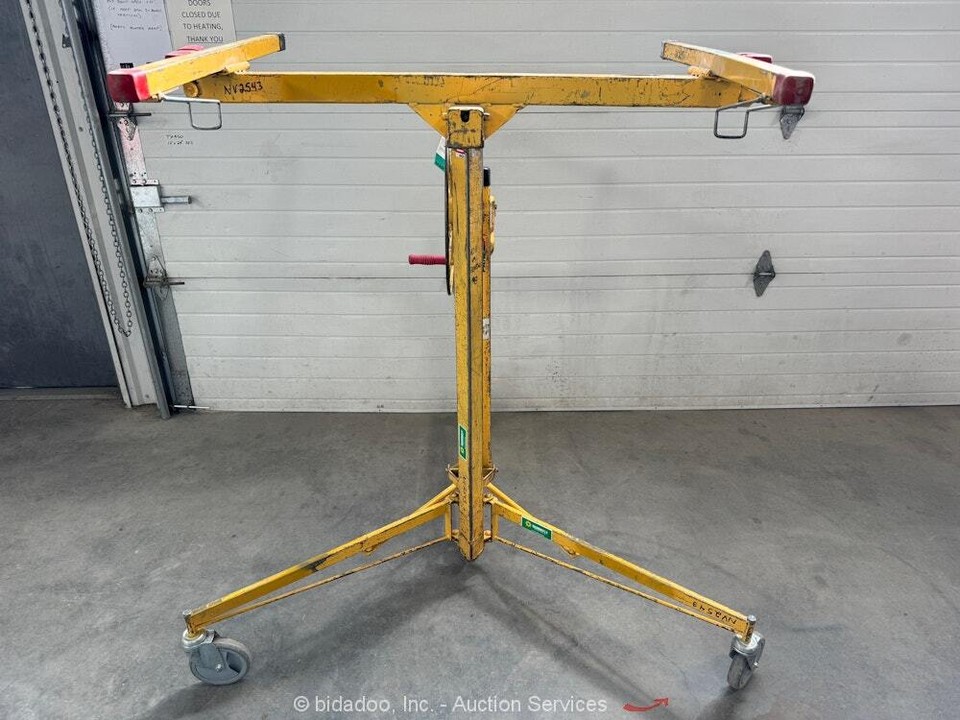 Sumner 2311 11' Portable Sheetrock Drywall Lift Jack Material Hoist ...