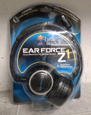 NEW Turtle Beach Ear Force Z1 Noise Reduction PC Gaming Headset | eBay