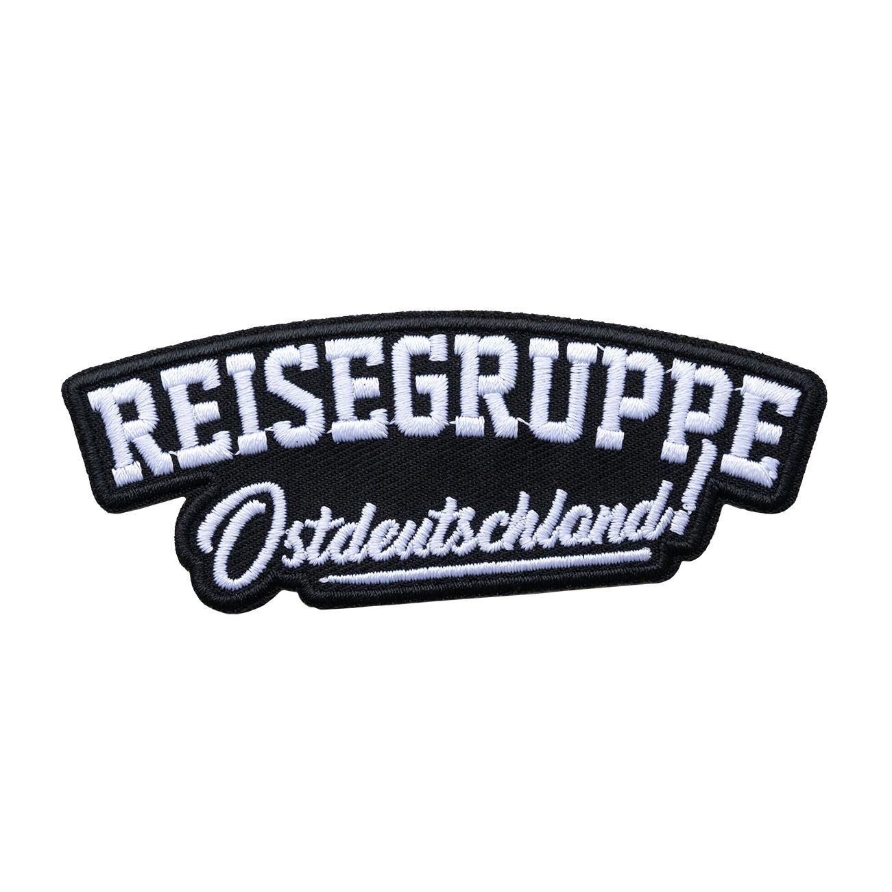 Aufnäher Aufbügler Patch Reisegruppe Ostdeutschland DDR Ossi ultras ...