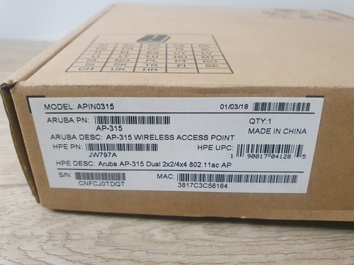 Aruba AP-315 Access Point High performance 802.11ac Wave 2 access ...