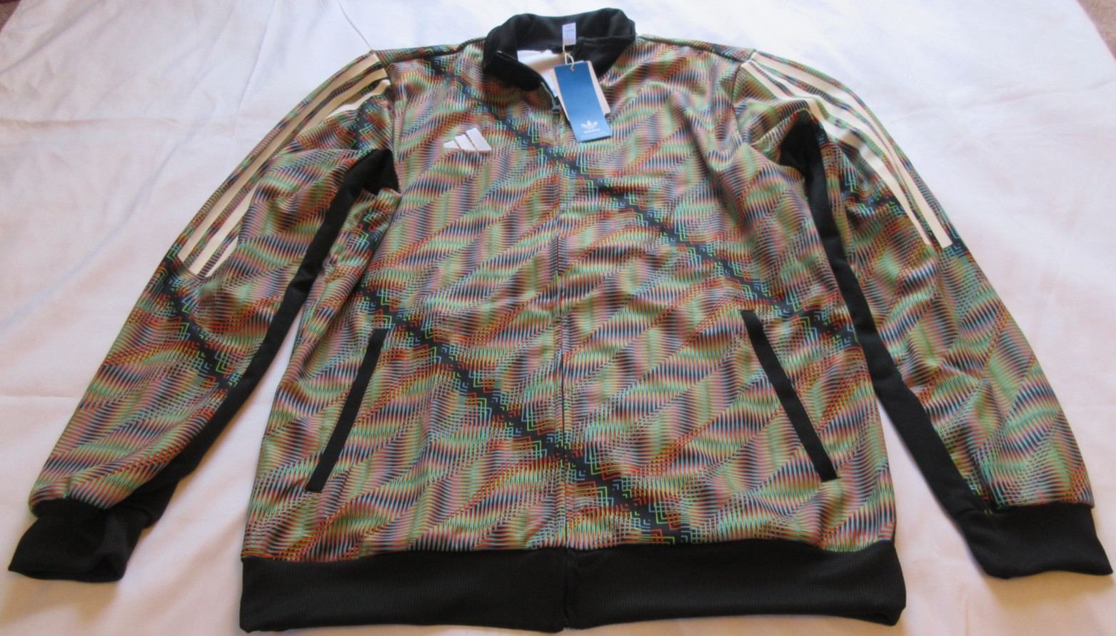 Adidas HC TT Black Track Men's Jacket Size L