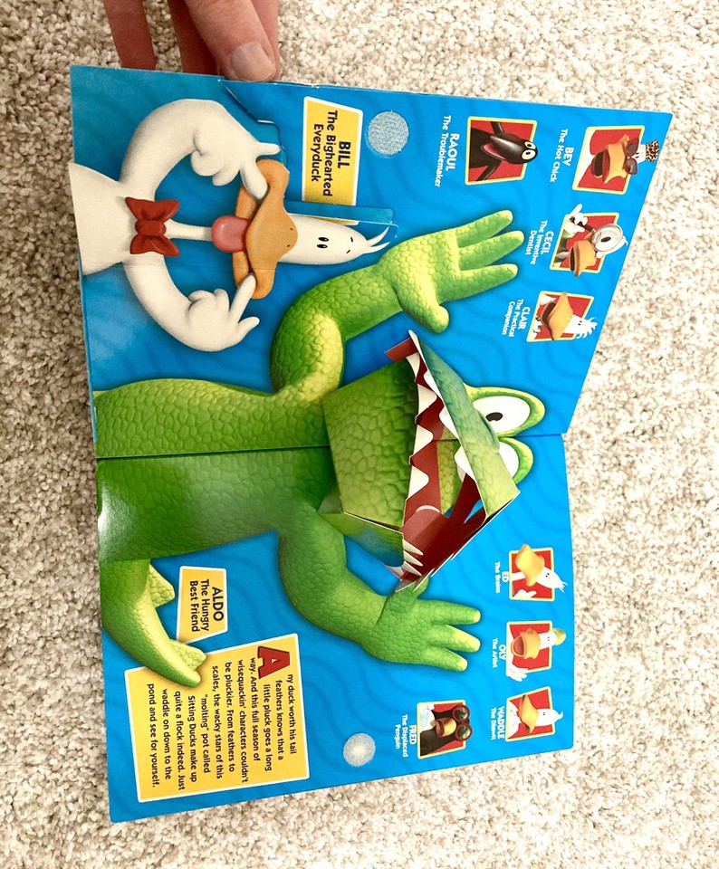 Sitting Ducks DVD 2004 Season 1 Quack Pack Cartoon Network Pop Up Cover ...