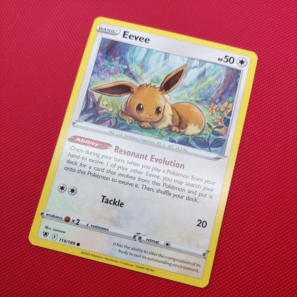 Eevee 119/189 Astral Radiance Pokémon TCG Card Sword & Shield Swsh | eBay