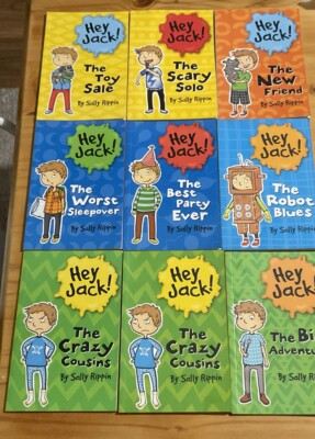 9x HEY JACK Children Kids Books Mixed Bulk Lot Sally Rippin VGC FREE ...