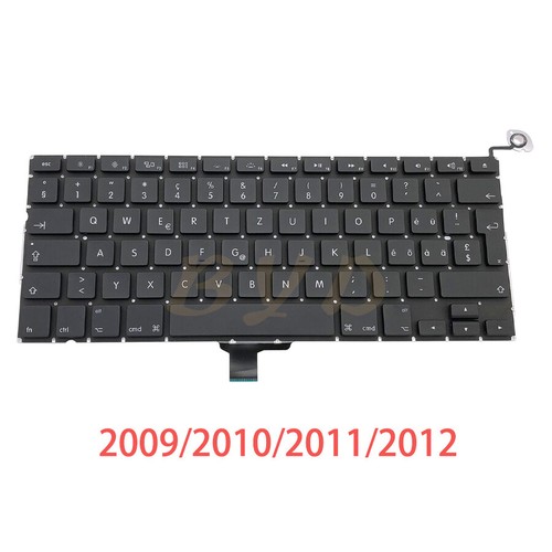 New Switzerland Swiss Keyboard For Macbook Pro 13" A1278 2009 2010 2011 ...