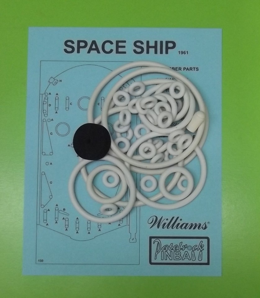 1961 Williams Space Ship pinball super kit | eBay