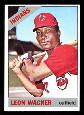 1966 TOPPS OPC O PEE CHEE MLB BASEBALL #65 LEON WAGNER NM CLEVELAND ...
