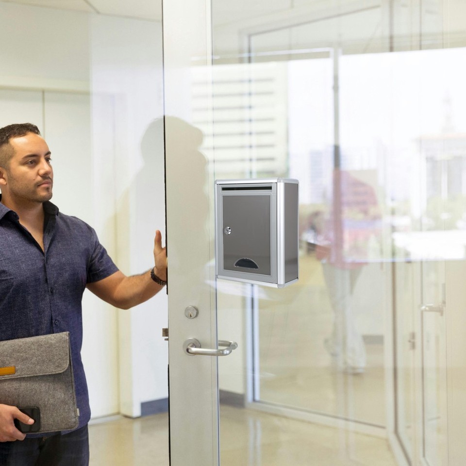 Wall Hanging Mail Box Office Small Boxes for Post Mailbox outside Mount ...