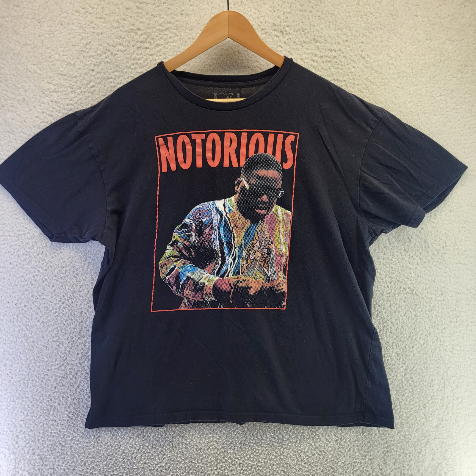 Vintage Brooklyn Mint Biggie Smalls The Notorious BIG Rap Tee Shirt ...