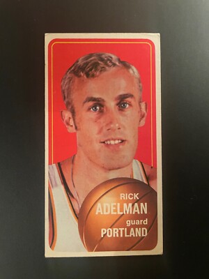 1970 TOPPS RICK ADELMAN BASKETBALL CARD #118 - PORTLAND TRAIL BLAZERS ...