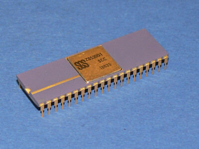 SGS Z8530D1 SCC Serial Communication Controller IC vergoldet Ceramic ...
