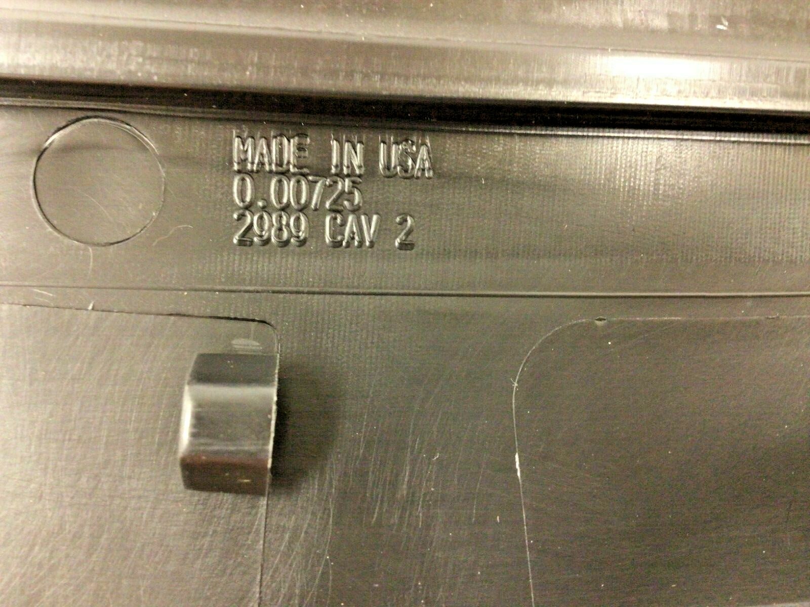 2015-2017 Ford F-150 black Front Bumper Bar Moulding new OEM FL3Z ...