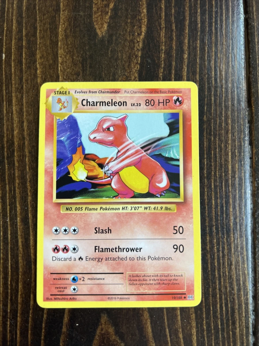 Charmeleon Pokemon Card