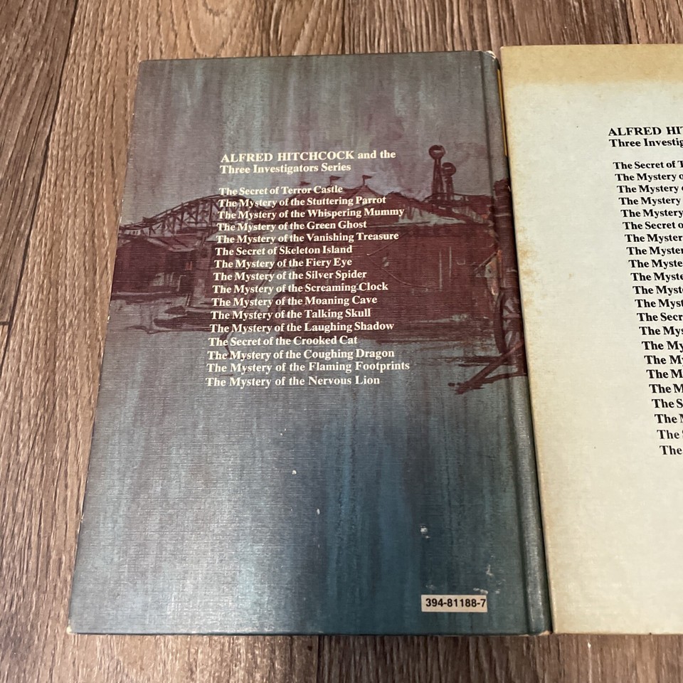 Lot Of 4 Alfred Hitchcock And The Three Investigators Books Hardcover ...