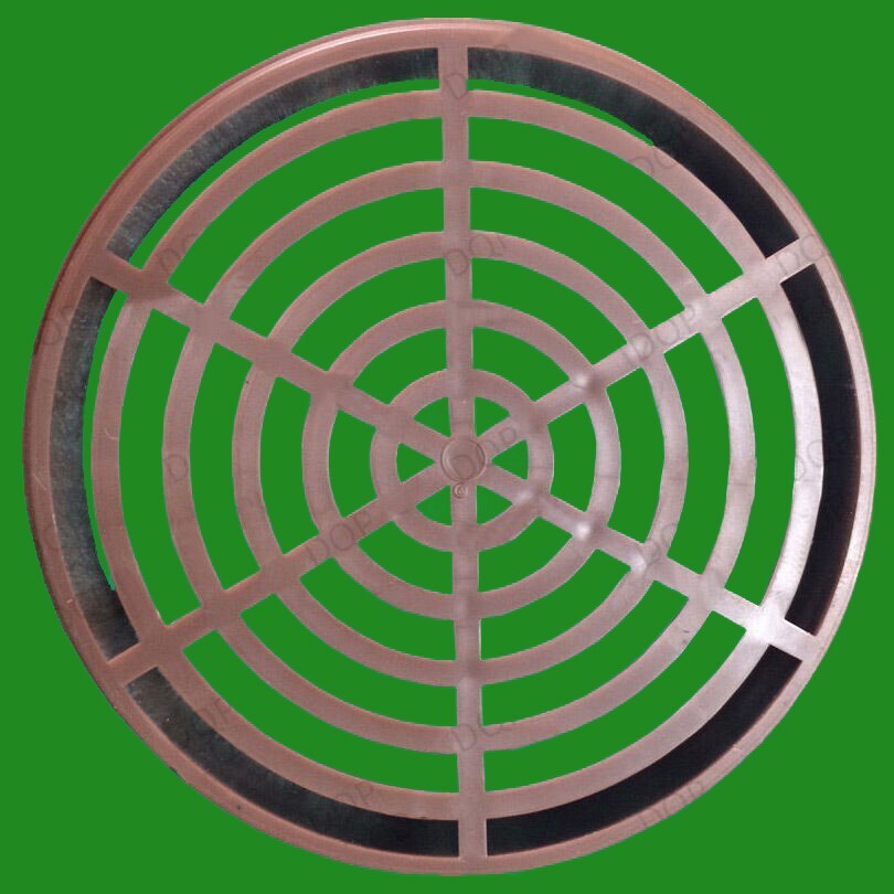 4x Brown Vivarium Reptile Push Fit Round 65mm Air Vents, 60mm Hole ...