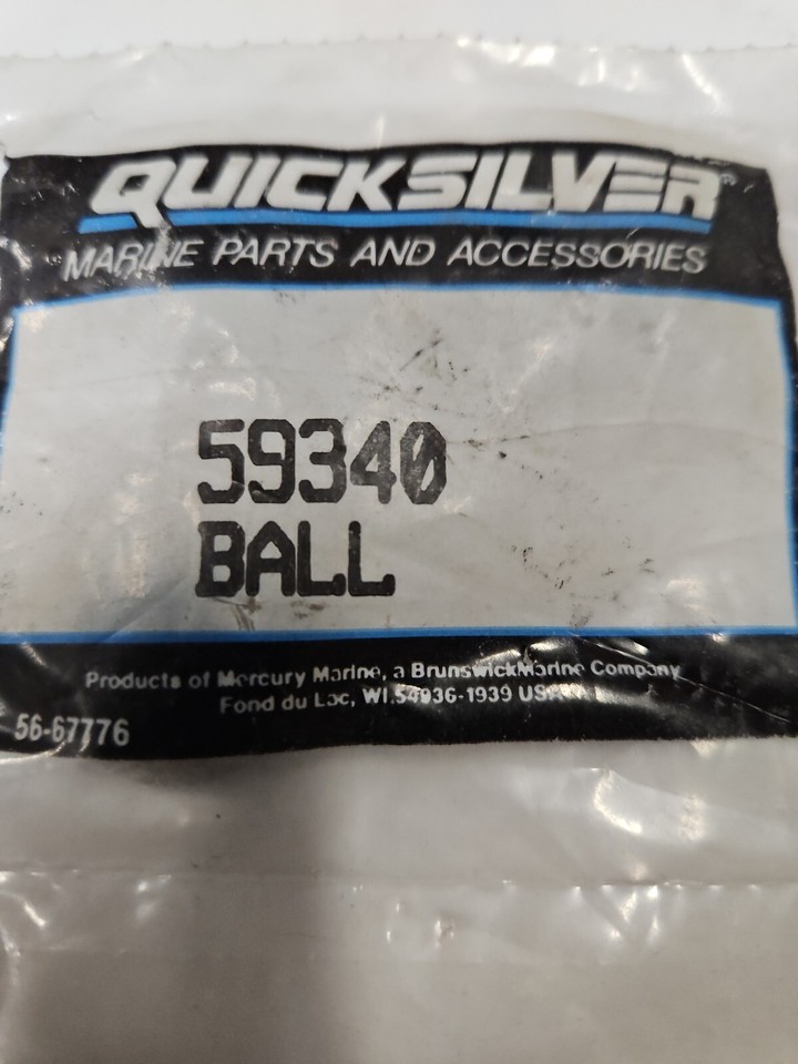 Genuine Mercury Quicksilver 59340 Rocker Arm Ball (2 FOR $10) OEM NOS ...