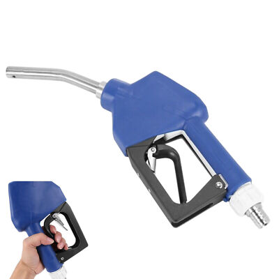 3/4" NPT Automatic Fuel Nozzle with Hook Gas Pump Handle Fuel Nozzle w ...