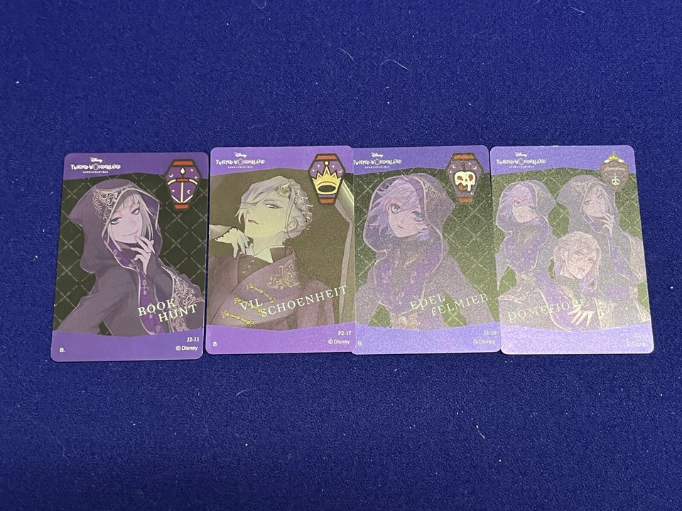 Disney Twisted Wonderland POMEFIORE Card Set | eBay