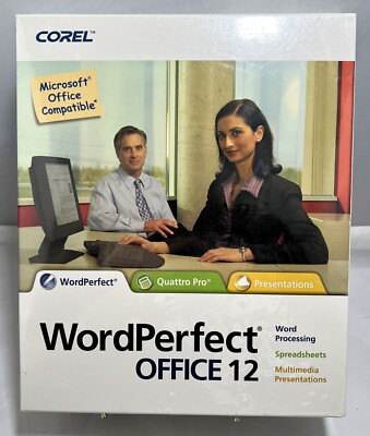 Corel WordPerfect Office 12 [Brand New - Sealed] 735163100716 - New ...