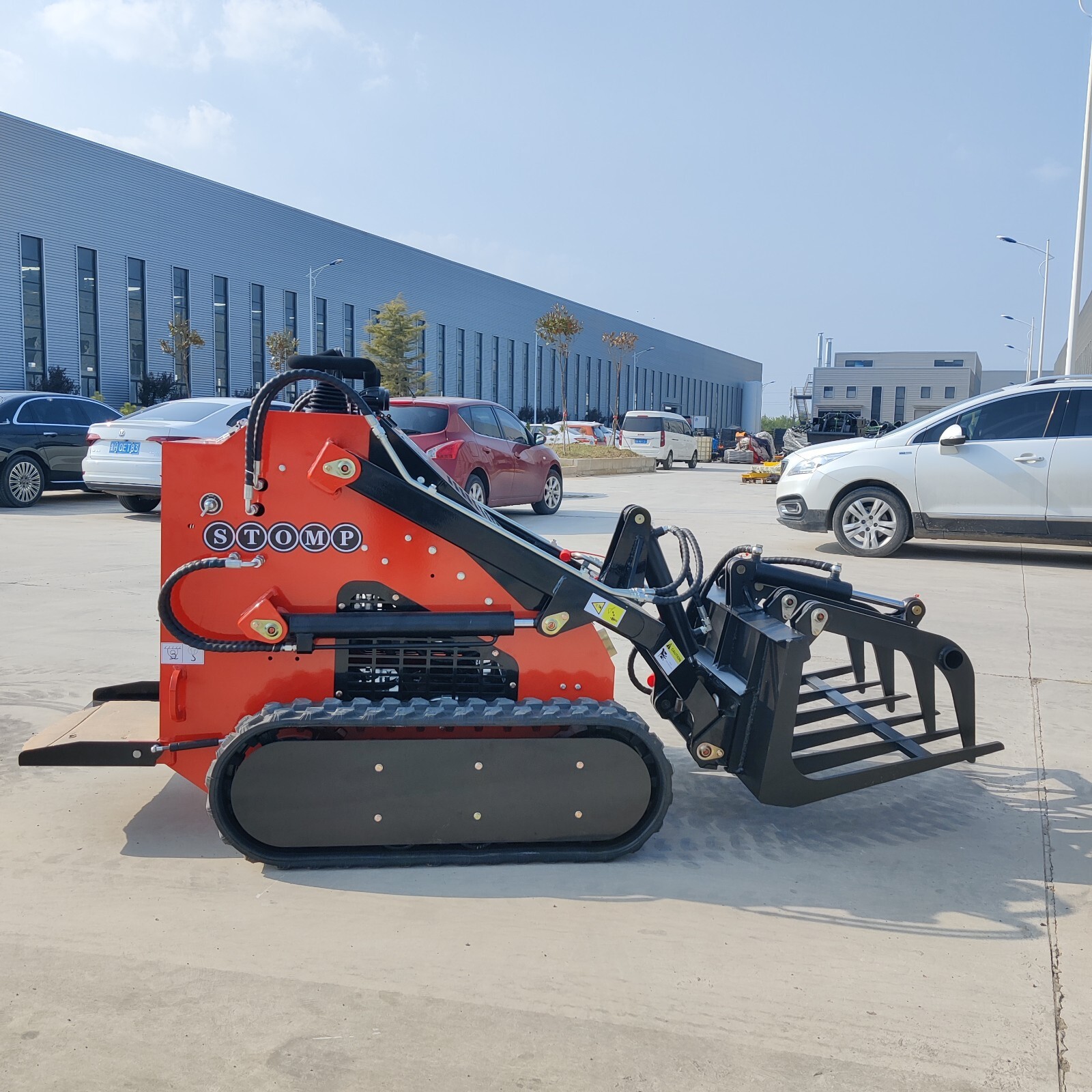 Skid Steer Loader Grapple Grabber Grapper Attachment | eBay