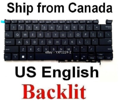 Keyboard for ASUS Zenbook 14 UX3402 UX3402Z UX3402V 0KNB0-2921US00 - US ...