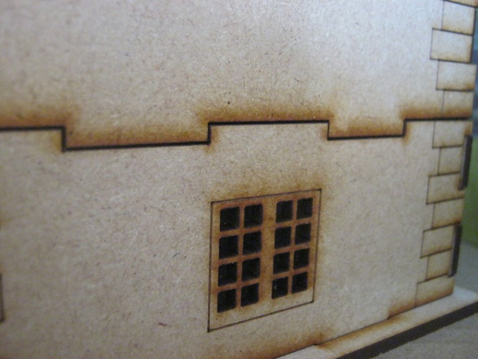 28mm House Laser Cut MDF Building Scenery Modular Infinity Bolt Action ...