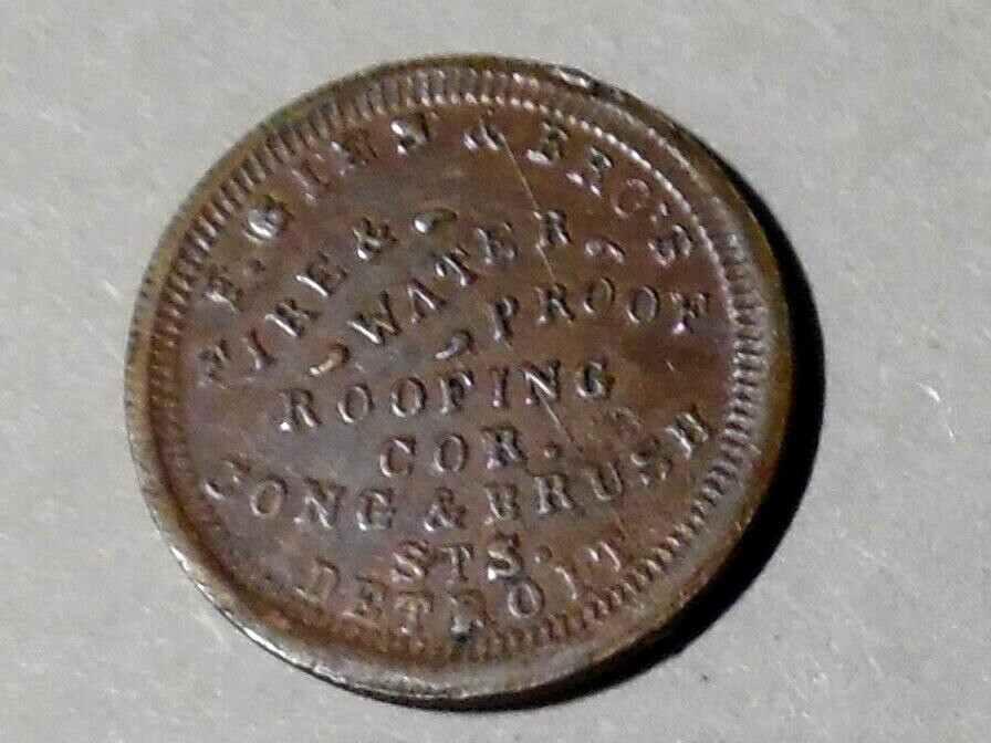 1863 GIES BROS. CIVIL WAR TOKEN-UNC. | eBay