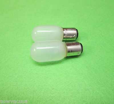 Light Bulb Push In Style Frost Fits Singer 327 328 329 337 338 347 348 ...