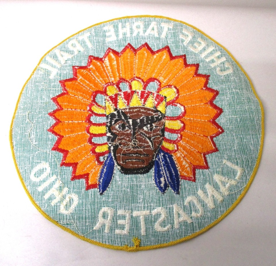 VTG Boy Scouts CHIEF TARHE TRAIL B.S.A. Lancaster Ohio American Indian ...