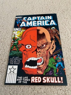 Captain America 298 VF 8.0 High Grade Red Skull Baron Zemo Mother ...
