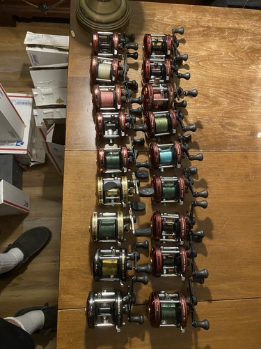 Abu Garcia Ambassadeur 5000 Lot of 18 Vintage Fishing Reel READ ...