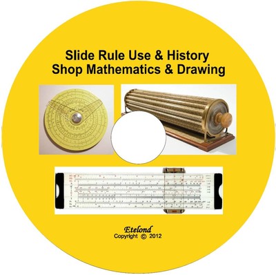 Slide Rule Mathematics Arithmetic Drawing Workshop Machinist Woodwork ...