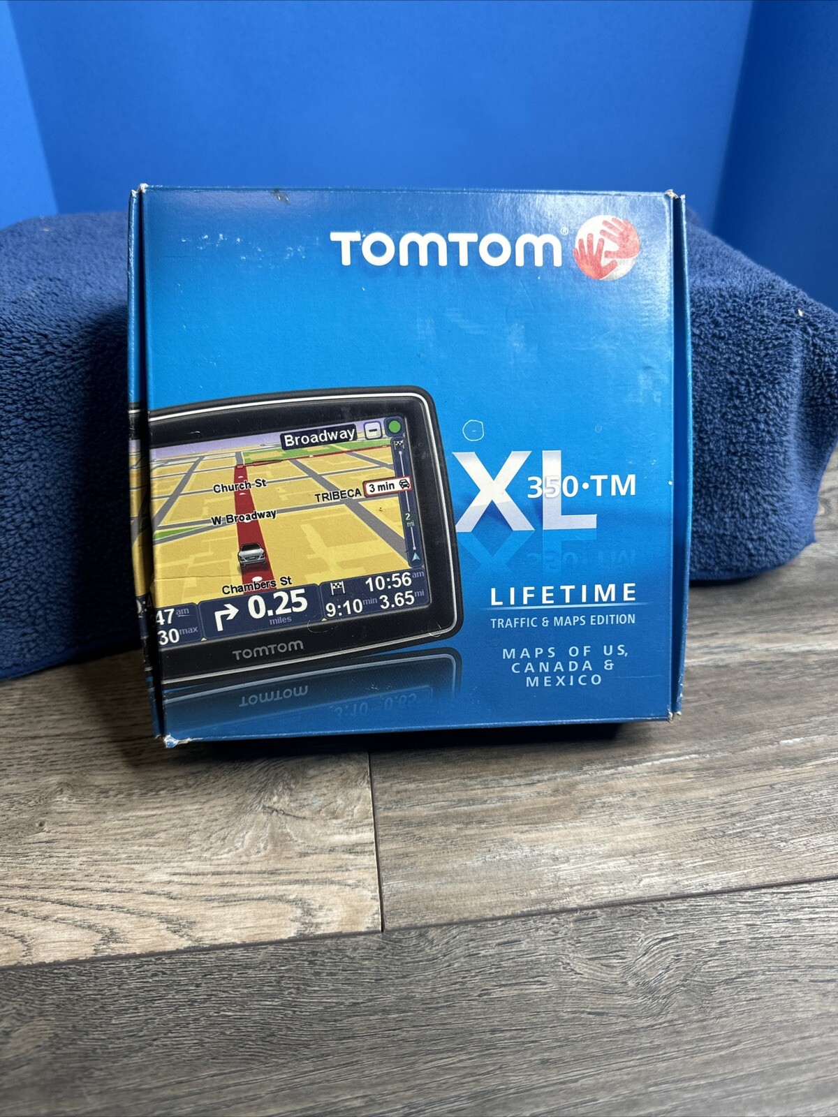2010 TomTom XL 350 TM GPS 4.3" LCD USA Canada Mexico LIFETIME MAPS ...