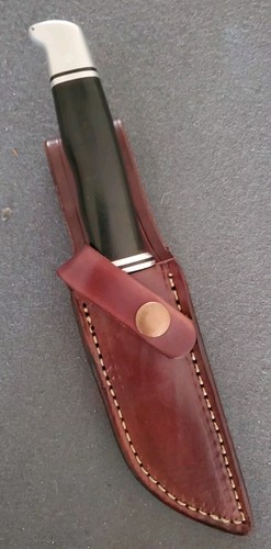 Custom sheath fits Buck 118 Knife. heavy leather. | eBay