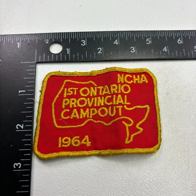 VTG FIRST! 1964 NCHA Camp Hike 1ST ONTARIO PROVINCIAL CAMPUT Canada ...