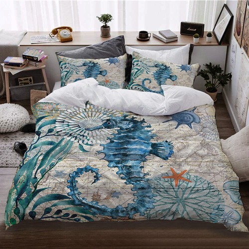 Sea Turtle Single/Double/Queen/King Size Doona/Duvet/Quilt Cover Set ...