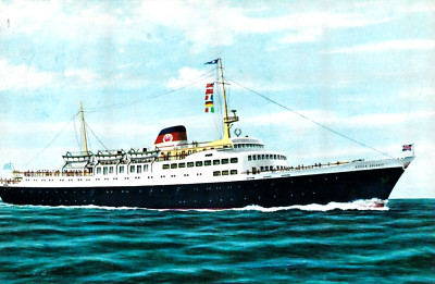 Stella Solaris Sun Line Ocean Liner 1963 Unusual Turkish Stamp Vintage ...