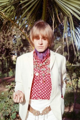 The Rolling Stones Brian Jones in white jacket cool image 24x36 inch ...