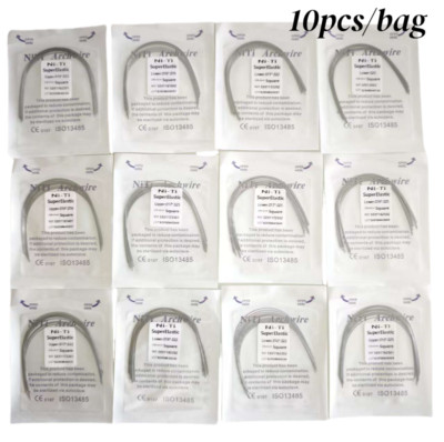 Orthodontic Dental Arch Wire Round Super Elastic Ni-Ti Square Upper ...