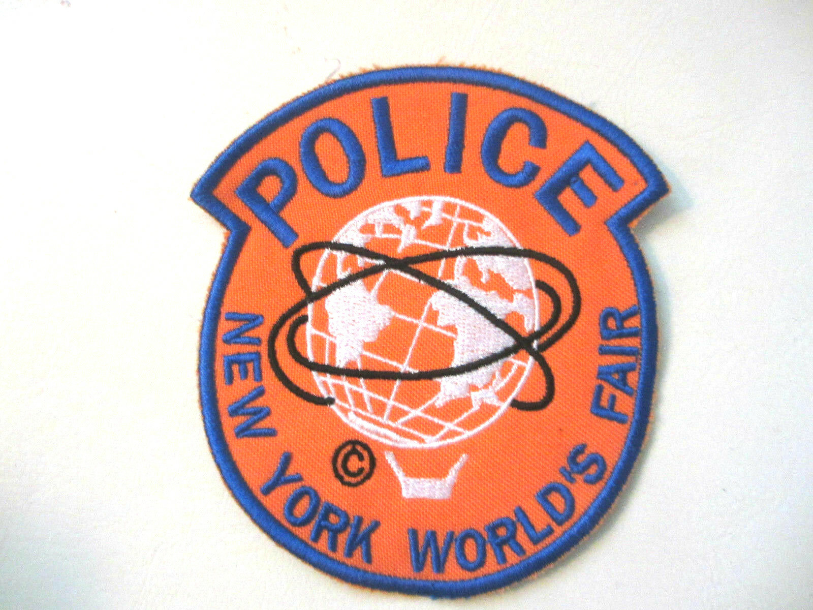 TOMORROWLAND Screen Used POLICE PATCH WORLD'S FAIR Production PROP ...