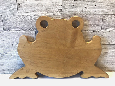 Wooden Kitchen FROG Cutting Board | eBay