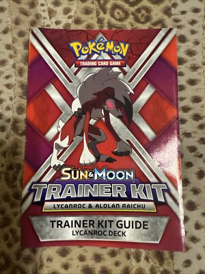 Pokemon Trading Card Game Sun & Moon Alolan Raichu Deck Trainer Kit ...