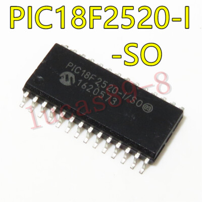 10PCS PIC18F2520-I/SO SOP-28 18F2520 Flash Microcontrollers NEW | eBay