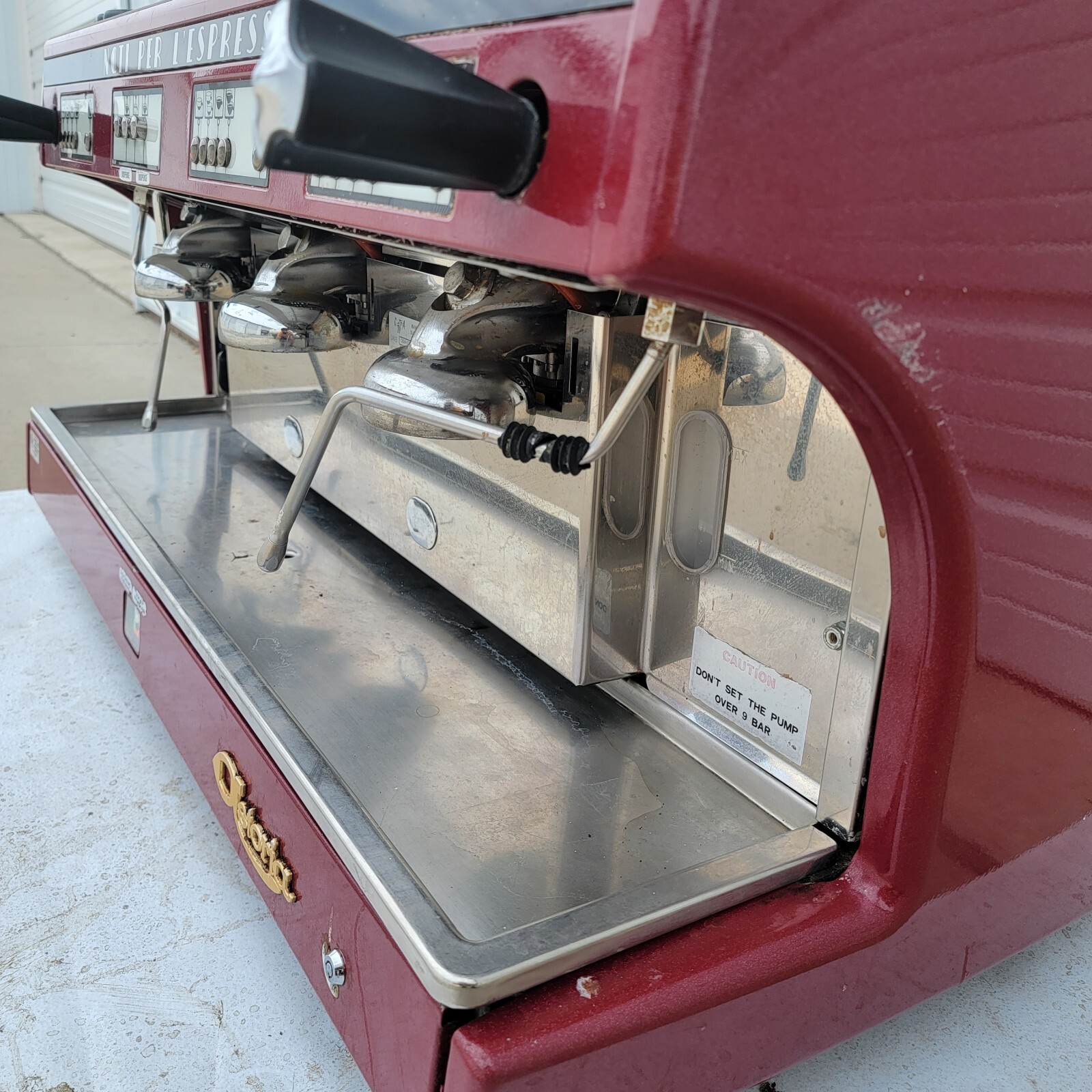 Astoria SAE 3N 3 Group Espresso Coffee Machine Untested 230v w ...