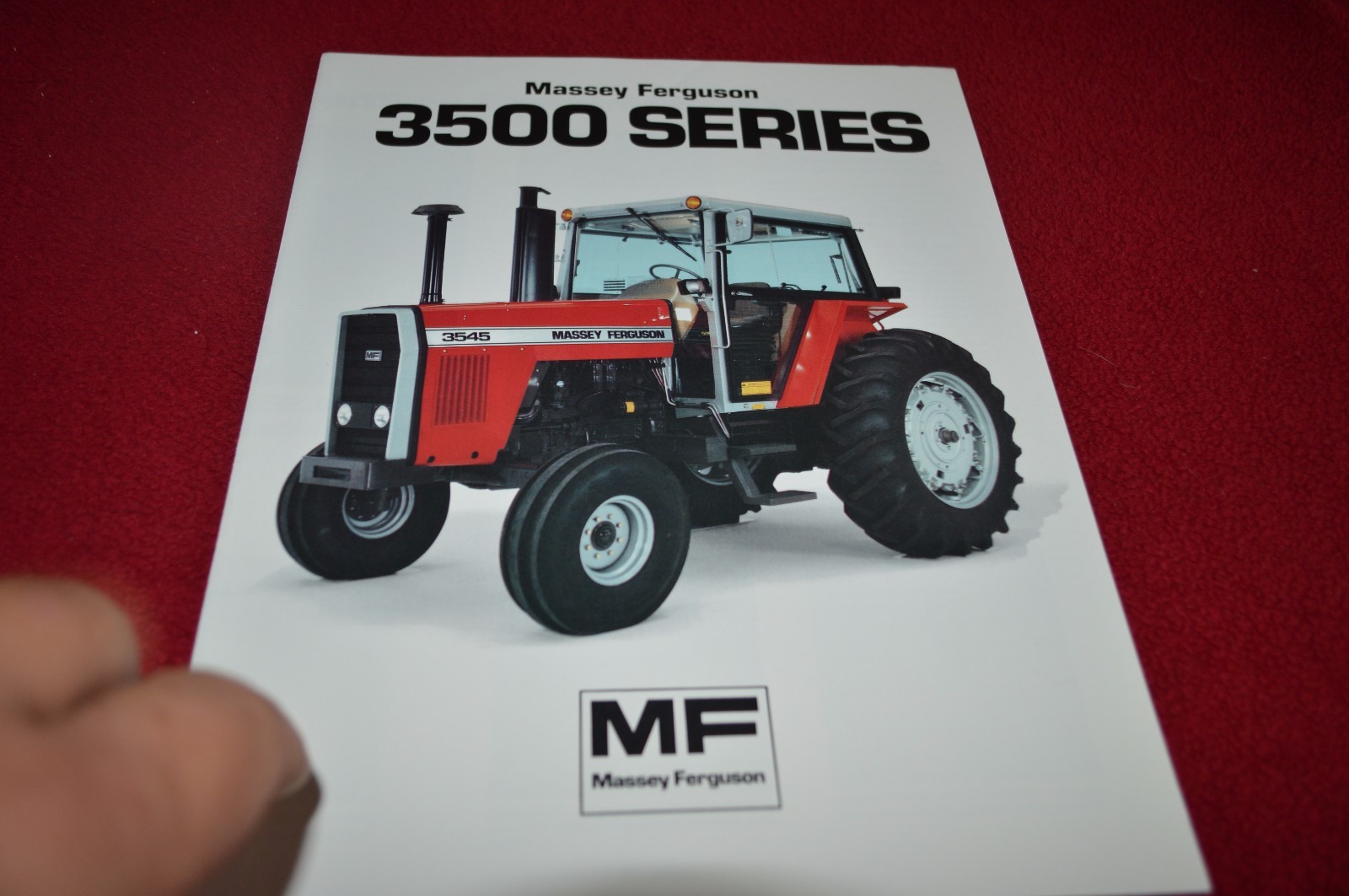 Massey Ferguson 3545 3525 3505 Tractor Dealer's Brochure YABE14 | eBay
